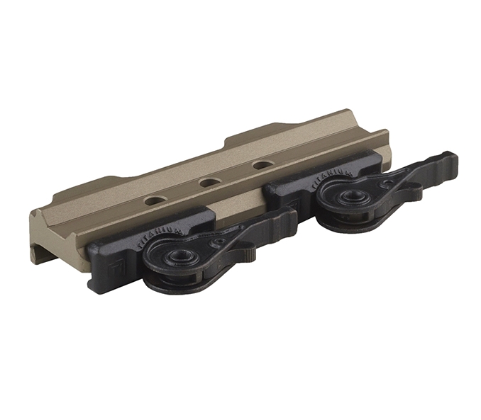 American Defense B3 HD Modular Base, Titanium QD Lever, Flat Dark Earth