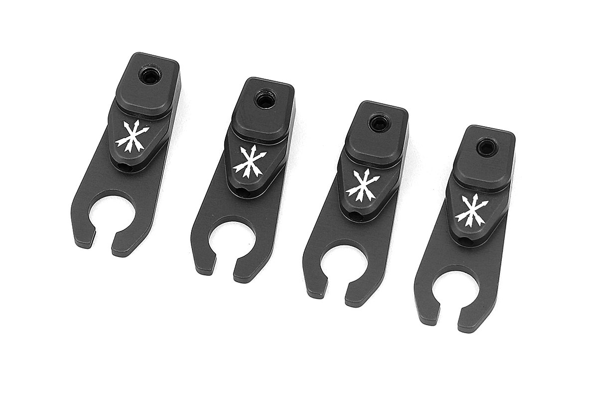 Unity Tactical, SARA Sordin Adapters, Black