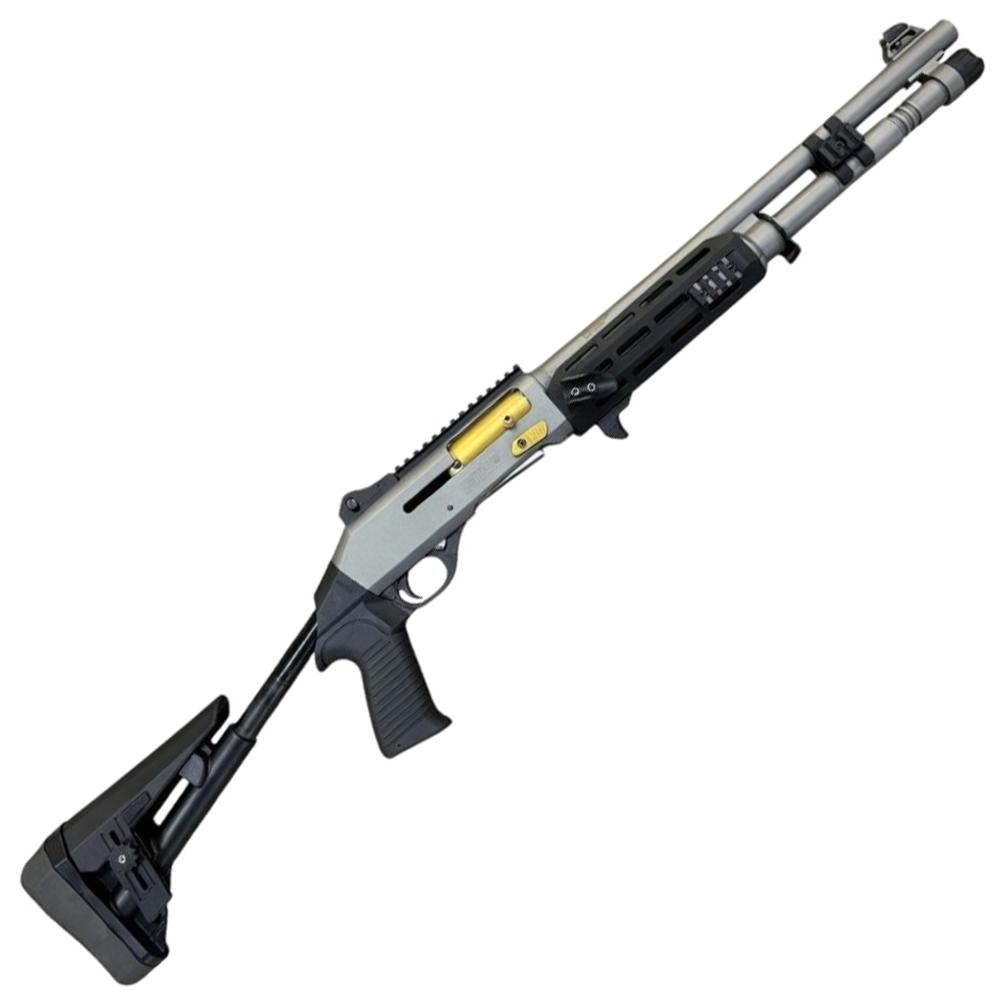 Canuck TacOp Pro, Semi-Automatic Shotgun, 18.60" Chrome Lined Barrel ...