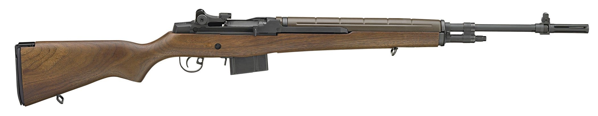 Springfield Armory, M1A Loaded, Walnut Stock, 22.00" National Match ...