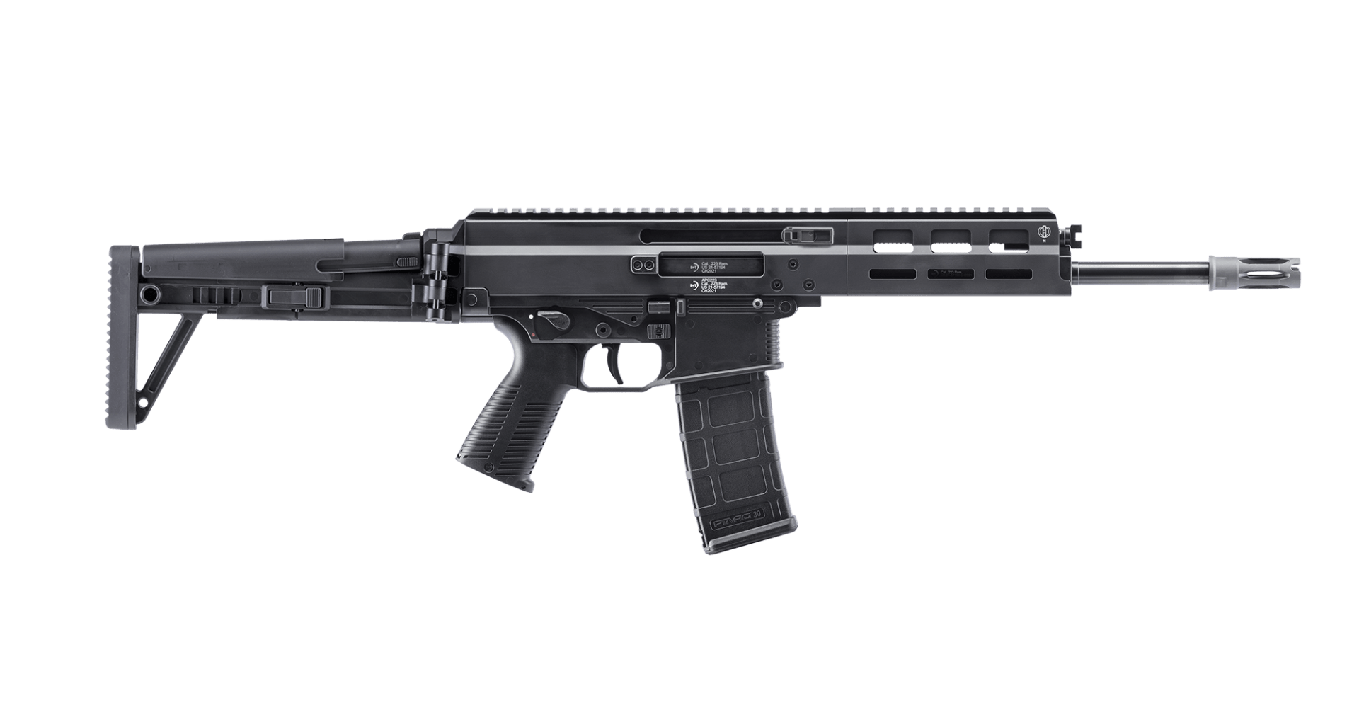 B&T APC223 Pro Semi-Auto Rifle, 12.1" Barrel, Pro Stock, Black