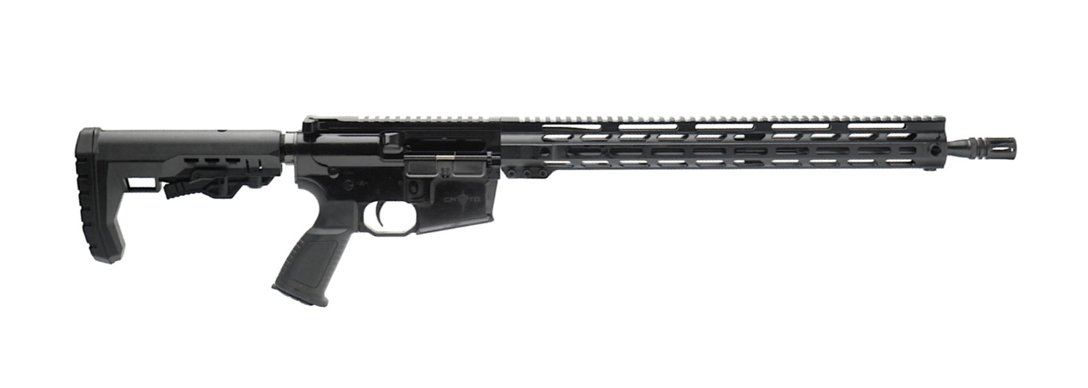 Crusader Arms, CRYPTO 556 Rifle, 18.70" Barrel, Black