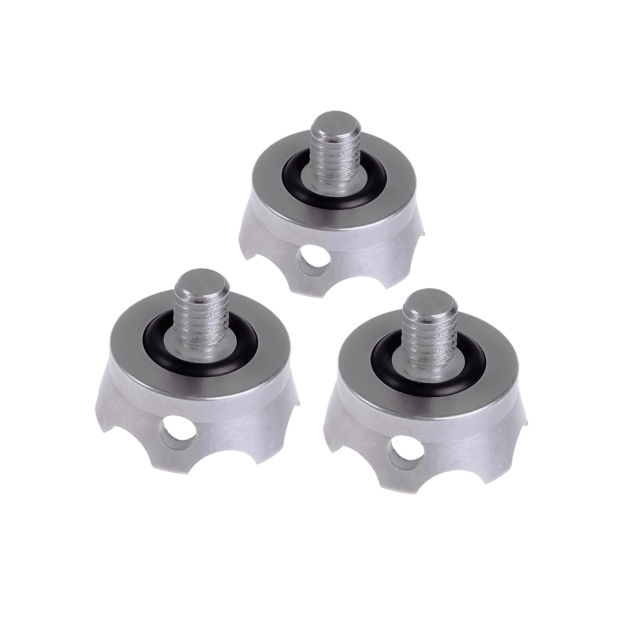 Really Right Stuff, Tripod Foot Rock Claw, 3 Pack, Stainless