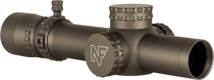 Nightforce Optics, NX8 1-8x24mm F1, FC-DMx Reticle, Dark Earth