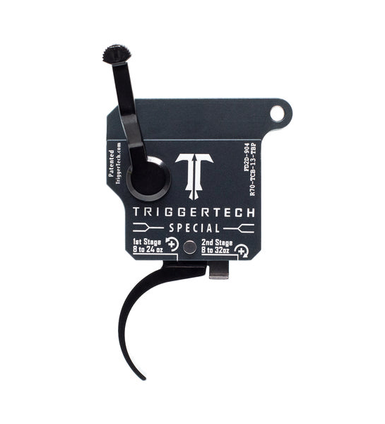 TriggerTech, Remington 700 Two Stage Special Trigger, Pro Curved Lever ...