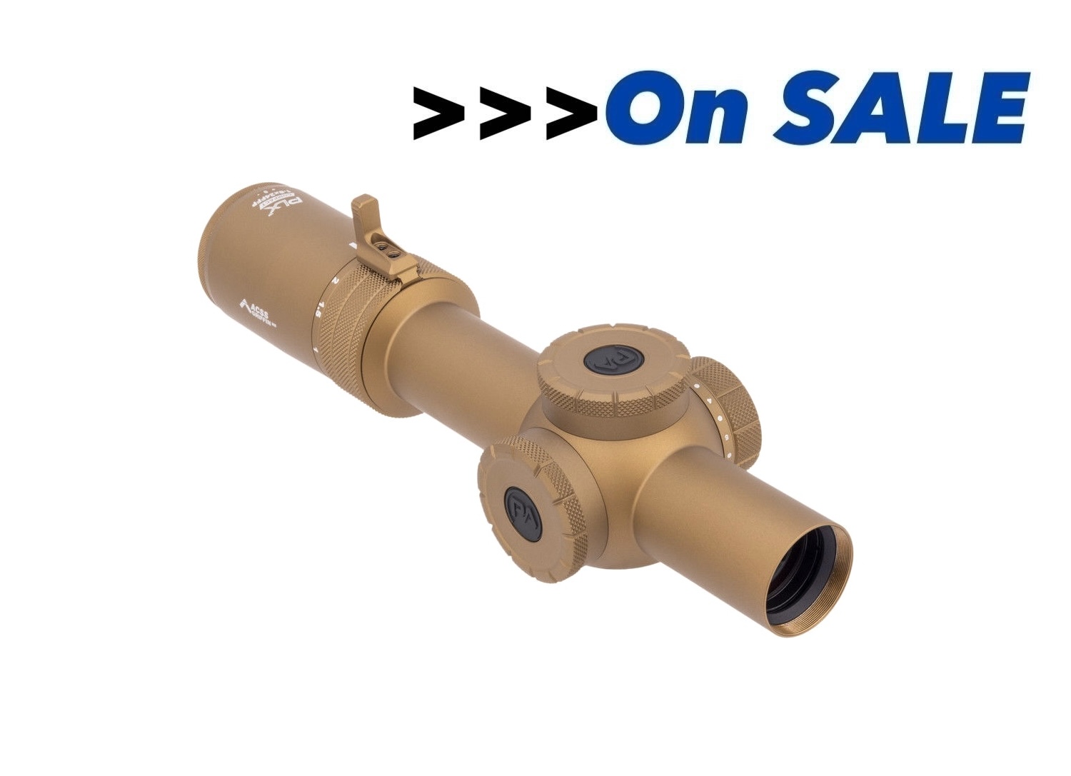 Primary Arms, PLx 1-8X24 FFP Compact Rifle Scope, ACSS Raptor M8 Yard ...