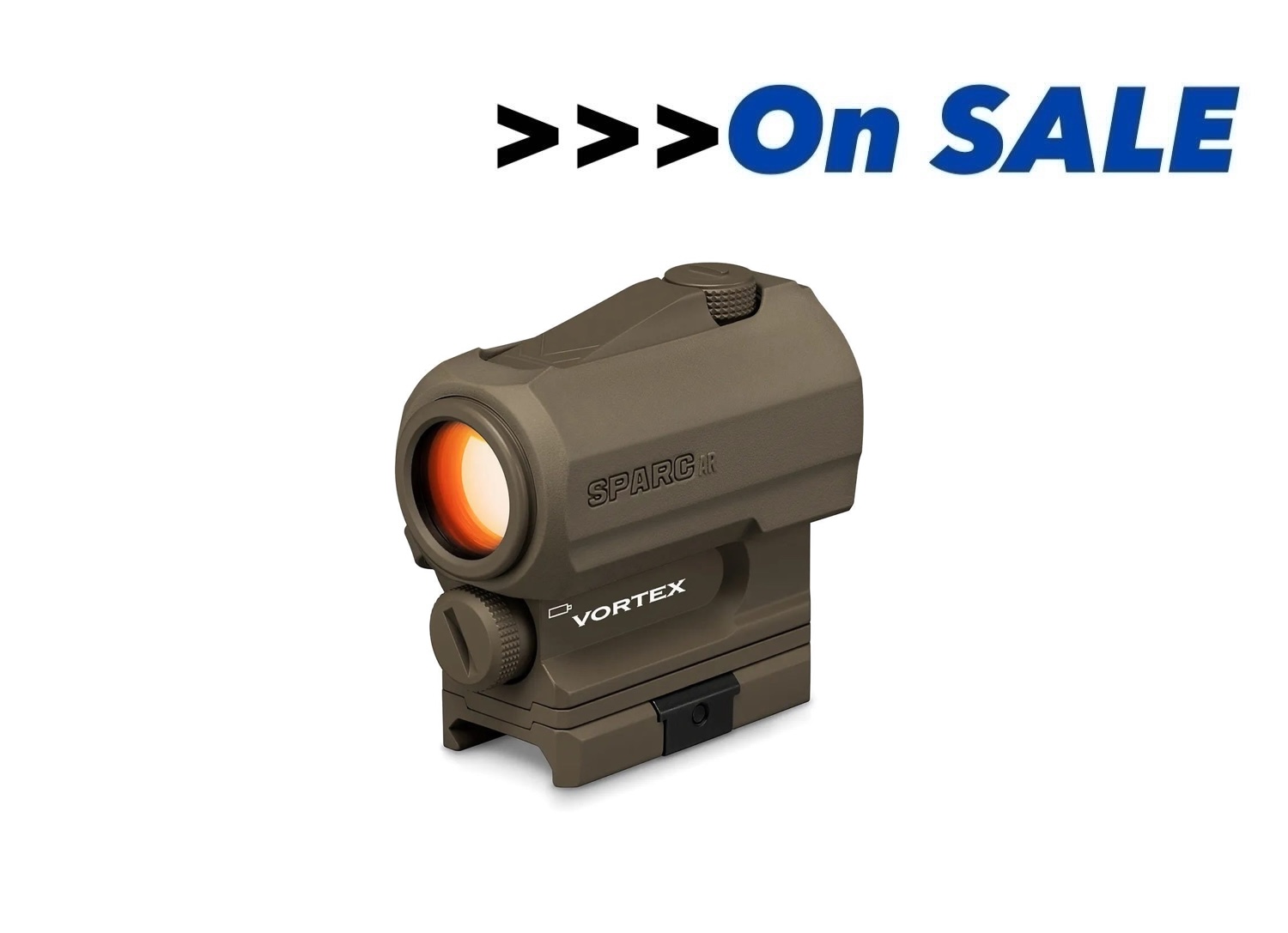 Vortex Optics, SPARC AR Red Dot Sight, Tan, 2 MOA