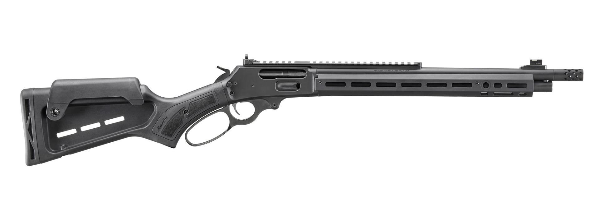 Marlin 1894 Dark Series Lever Action Rifle, 16.17” Barrel, M-LOK Stock ...