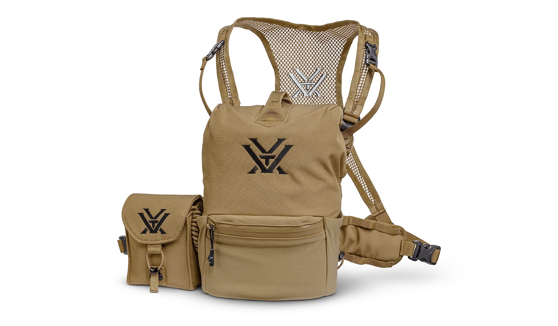 Vortex Optics, GlassPak Pro Binocular Harness, Large, Tan